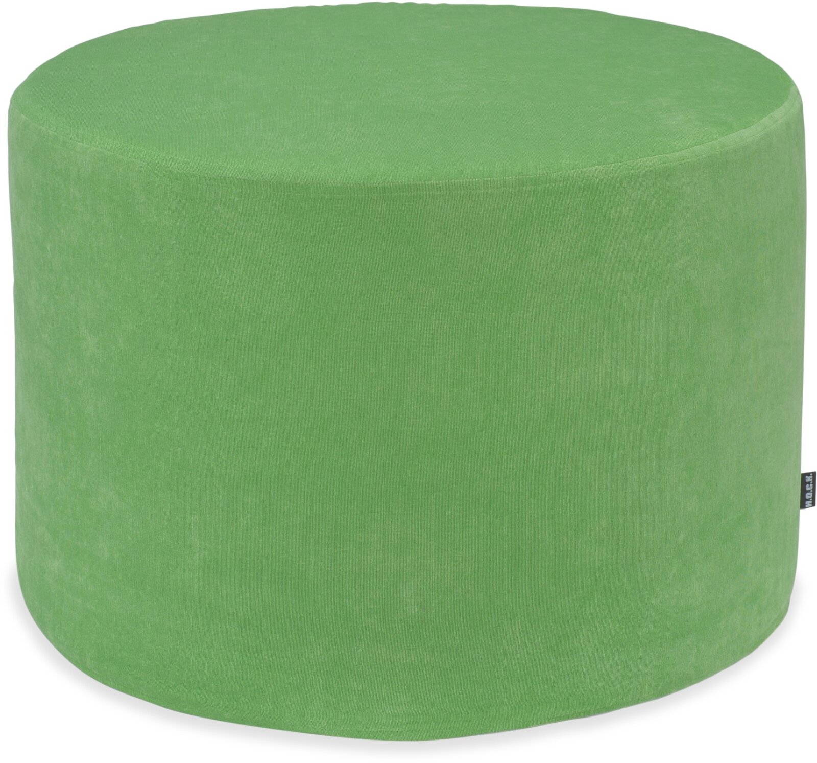 H.O.C.K. Versatil Hocker rund Pouf ø60x40cm Uni esmerald green col. 50 ...